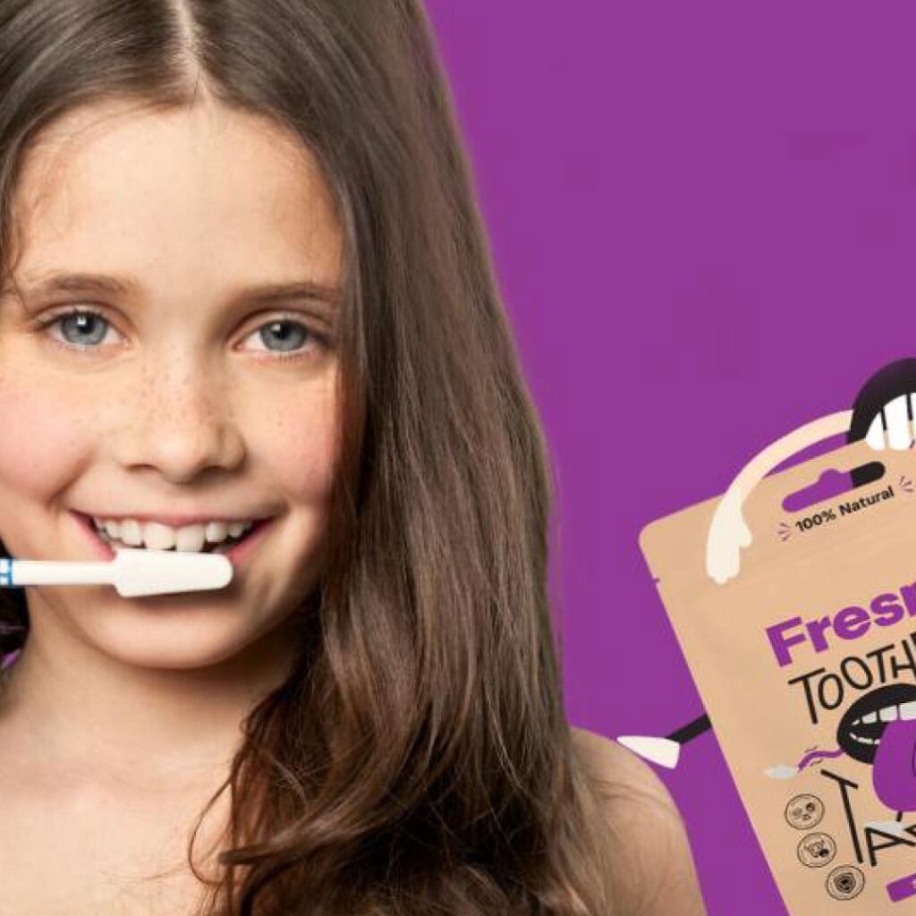 100% natural toothpaste tablets for kids » Fresmy